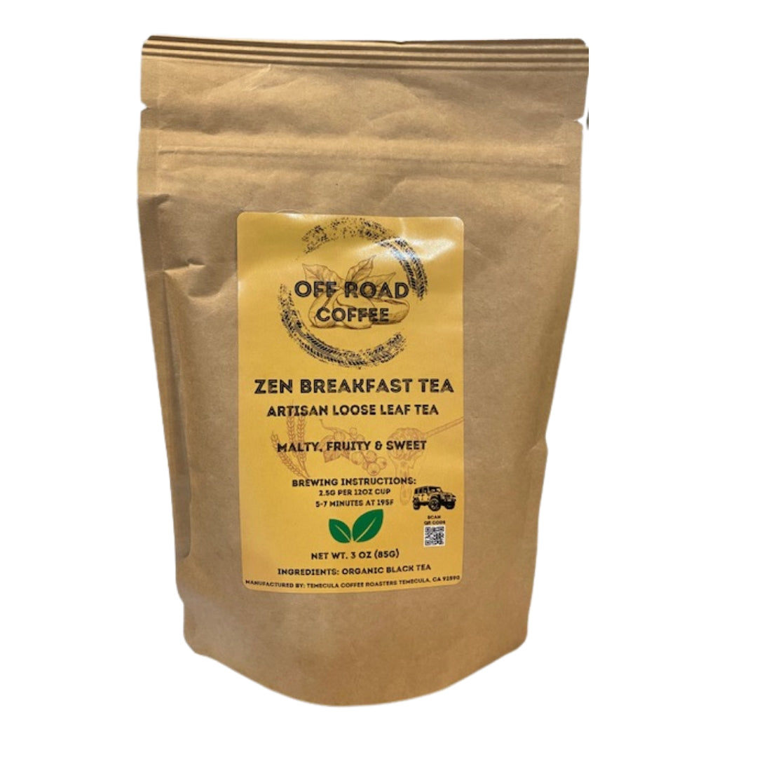 Zen Breakfast Tea | Robust Blend of African & Indian Black Teas – Off ...